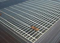 China Serrated Welded Steel Bar Grating 1000mm x 6000mm with 30-100mm Pitch Options for Industrial Flooring for sale