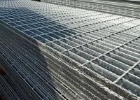 China Galvanized Serrated Grating with 6mm Twist Bar for Drilling Platforms - 25x3mm to 100x10mm Bearing Bars for sale