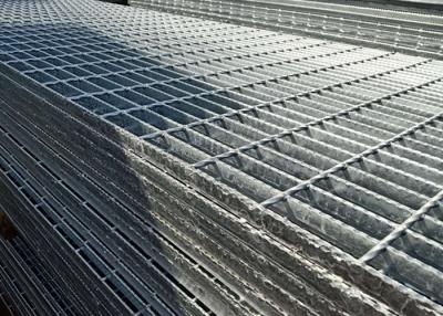 China Galvanized Serrated Grating with 6mm Twist Bar for Drilling Platforms - 25x3mm to 100x10mm Bearing Bars for sale