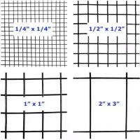 China Welded Wire Mesh 1x1 Inch 14 Gauge Galvanized High Strength Corrosion Resistant for Agricultural Fencing for sale