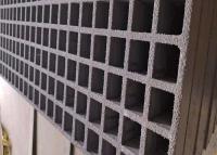 China Fiberglass Mesh Grating 38mm Thickness 1220x3660mm Panel Size with Corrosion Resistance and Slip-Resistant Surface for sale