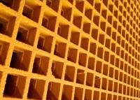 China Fiberglass Reinforced Plastic Grating Panels 13-60mm Thickness with 1220x3660mm Panel Size for Industrial Flooring for sale