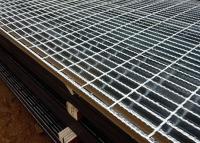 China Galvanized Serrated Steel Grating Stair Treads for Marine Decks 25x5mm for sale
