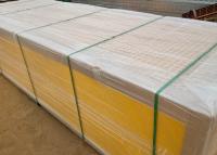 China Yellow Fiberglass Grating 38x38x38mm High Strength Fire Resistant FRP Panel for sale