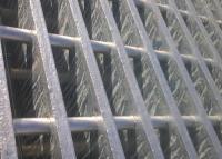 China Painted Heavy Duty Steel Grating 555/40/100 For Trench Cover With 83.3% Drainage Efficiency for sale