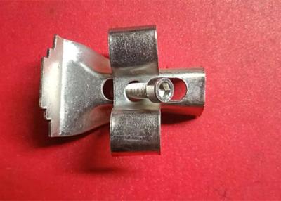 China Galvanized Steel Grating Fixing Clips Type C with 30-50mm Sizes and M8 Bolt for Industrial Platforms for sale