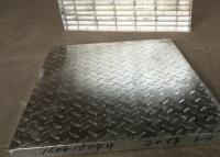 China Galvanized Steel Trench Drain Cover 1000mm Width with 6000mm Length Options for Driveway Drainage for sale