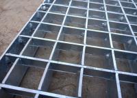 China Mild Carbon Serrated Bar Press Lock Grating Platform Walkway for sale