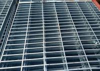 China Flooring Platform Swage Locked 25x3mm Stainless Bar Grating for sale