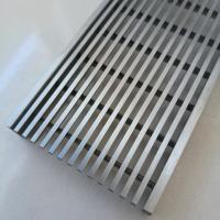 China 316L Stainless Steel Serrated Bar Grating with Saltwater Corrosion Protection and Customizable Size for Industrial Platforms for sale