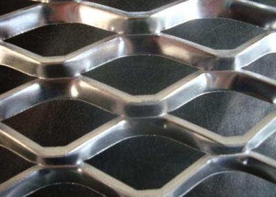 China Expanded Steel Diamond Mesh 0.5-8mm Thickness 600-4000mm Length Customized Wire Diameter Industrial Metal Mesh for sale