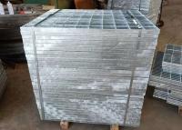 China Hot Dip Galvanized Steel Driveway Grates Bearing Bar 25x5mm Cross Bar Pitch 50mm for sale
