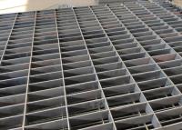 China Q235 Press Lock Steel Grating Untreated 15-W-4 1000x1000 mm Bearing Bar 25x5 mm for sale