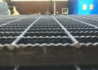 China Serrated Steel Grating G254/40/100 25mmx4mm Bearing Bar 40mm Spacing Industrial Walkway for sale