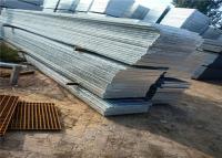 China Industrial Steel Grating Mild Steel 5800mm x 1000mm Hot Dip Galvanized for sale