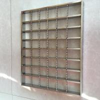 China Galvanized Steel Bar Grating 32x5mm 100mm Bearing Bar Spacing for Walkway for sale