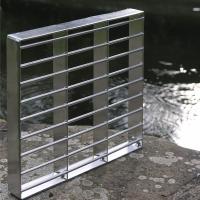 China Hot Dip Galvanized Steel Grating Plate 30mm Bearing Bar Pitch Durable Welded Grid Sheet for sale