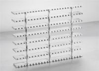 China Heavy Duty Galvanized Steel Trench Drain Grating 30mm Bearing Bar Spacing 50mm Cross Bar Pitch for sale