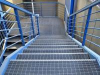 China Hot Dipped Galvanized Steel Grating 30mm Bearing Bar Pitch 50mm Cross Bar Pitch for sale