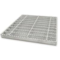 China Hot dip galvanized serrated steel grating for Installation Platform for sale