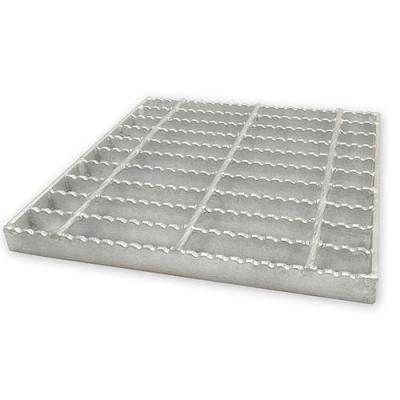China Hot dip galvanized serrated steel grating for Installation Platform for sale