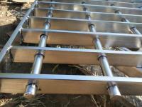 China Hot Sale Easy Installation Aluminum Grating Shower Grate 30mm 40mm Pitch ISO Manufacturer for sale