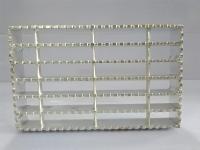 China Aluminum Galvanized Serrated I-Bar Grating 30mm 40mm Pitch for Walkway Floor for sale