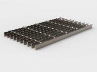 China Wholesale Corrosion Resistant Steel FRP Grating 30mm Bearing Bar Pitch 50mm Cross Bar Pitch for sale