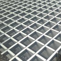 China Hot-DIP Galvanized Heavy Duty Steel Grating 30mm-100mm Bar Spacing for Industrial Walkways for sale
