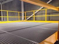 China Hot Dipped Galvanized Steel Bar Grating Heavy Duty Welded for Walkway and Platform 30mm 40mm Pitch for sale