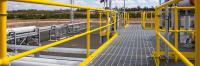 China Hot Dipped Galvanized Steel Bar Grating Heavy Duty Welded for Walkway and Platform 30mm 40mm Pitch for sale