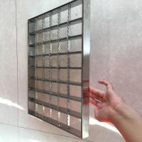 China 316 Stainless Steel Bar Grating 25x5mm Bearing Bar Polish Treatment for Industrial Platform for sale