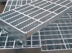 China Q235 Hot Dipped Galvanized Steel Stair Treads Grating 255/30/100 for Industrial Flooring for sale