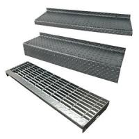 China 25x3 Galvanized Stainless Steel Stair Treads Grating for sale