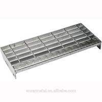 China 25x3 Galvanized Stainless Steel Stair Treads Grating for sale