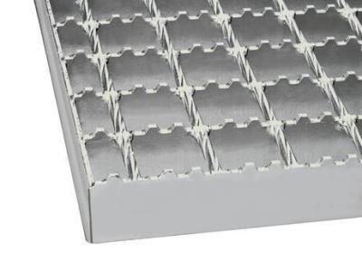 China A325 Standard Panel Aluminum grating 32mm x 5mm/30/100 serrated surface for sale
