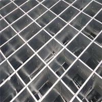 China Plug Steel Grating 50x50mm Aperture ISO Manufacturer Heavy Duty Industrial Platform for sale