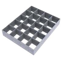 China Hot Dip Galvanized Plug Steel Grating 25x5mm Bearing Bar Industrial Flooring for sale