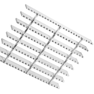 China Hot Dipped Galvanized Steel Grating 30x3mm Bearing Bar for Heavy Load Platforms for sale