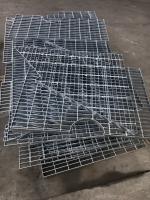 China Hot DIP Galvanized Steel Grating 19-W-4 for Floor Trench Catwalk 40mm Pitch for sale
