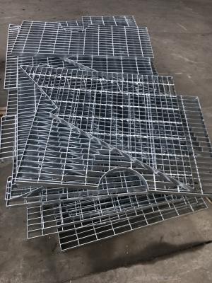 China Hot DIP Galvanized Steel Grating 19-W-4 for Floor Trench Catwalk 40mm Pitch for sale