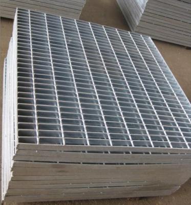 China Galvanized Steel Grating Drain Cover with Angle Frame for Urban Road and Square Use 30mm Bearing Bar Pitch for sale