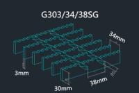 China Hot Dipped Galvanized Serrated Steel Grating 2mm Thickness 30mm Bearing Bar Pitch for Industrial Platforms for sale