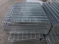 China Hot Dipped Galvanized Steel Bar Grating 25x5mm Bearing Bar Industrial Flooring for sale