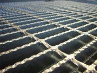 China Hot Dip Galvanized Steel Grating Welded Floor Grid Plate 25x5mm Bearing Bar for Walkway for sale
