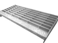 China A36 Galvanized Steel Grating I32x5mm with Frame - Industrial Flooring & Platform Grating for sale