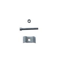 China Stainless Steel Grating Clips - Type A/B/C with M8 Bolts for 25mm to 100mm Bearing Bars - Hot Dip Galvanized for sale