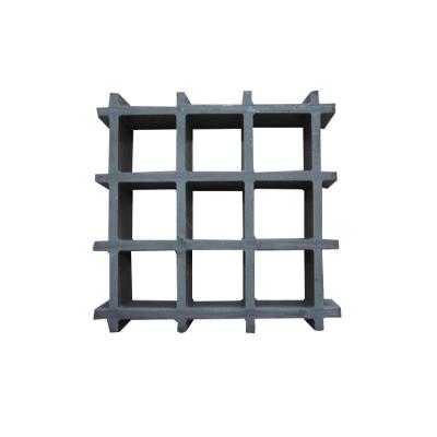China Molded FRP Grating Panels 38mm Thickness for Poultry Farming Corrosion Resistant Fiberglass Grating for sale