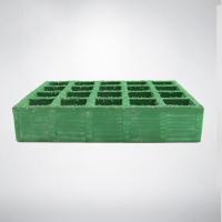 China Pultruded Molded Mesh Walkway Fiberglass FRP Grating Panels 25mm Thickness for sale
