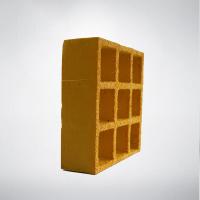 China Pultruded Molded Mesh Walkway Fiberglass FRP Grating Panels 25mm Thickness for sale